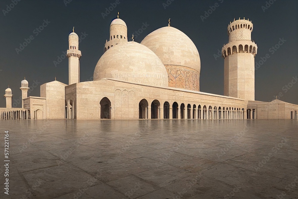 The great mosque of Muhammad Ali Pasha or Alabaster mosque in Citadel ...