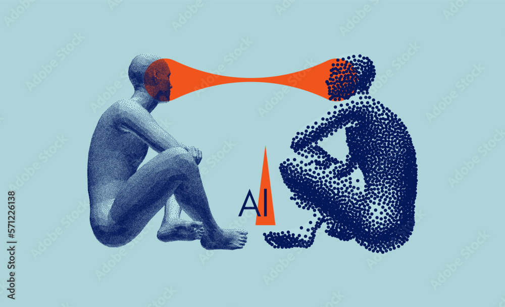 Communicating people. Visual contact. People talk face to face ... Communicating people. Visual contact. People talk face to face ...