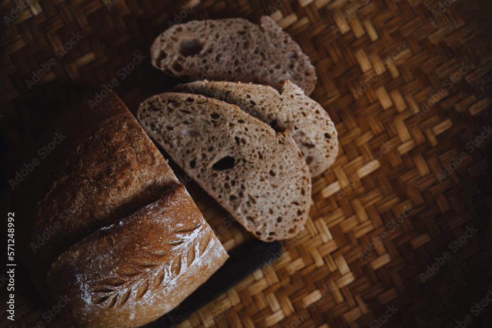 Sourdough is a bread made from natural yeast fermentation using salt ...