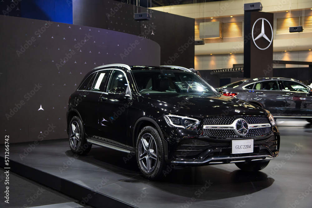 Mercedes-Benz GLC 220 d AMG Dynamic on display at The 39th Thailand ...