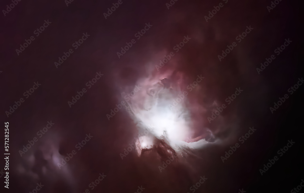 orion nebula m42 without stars wallpaper Stock Photo | Adobe Stock