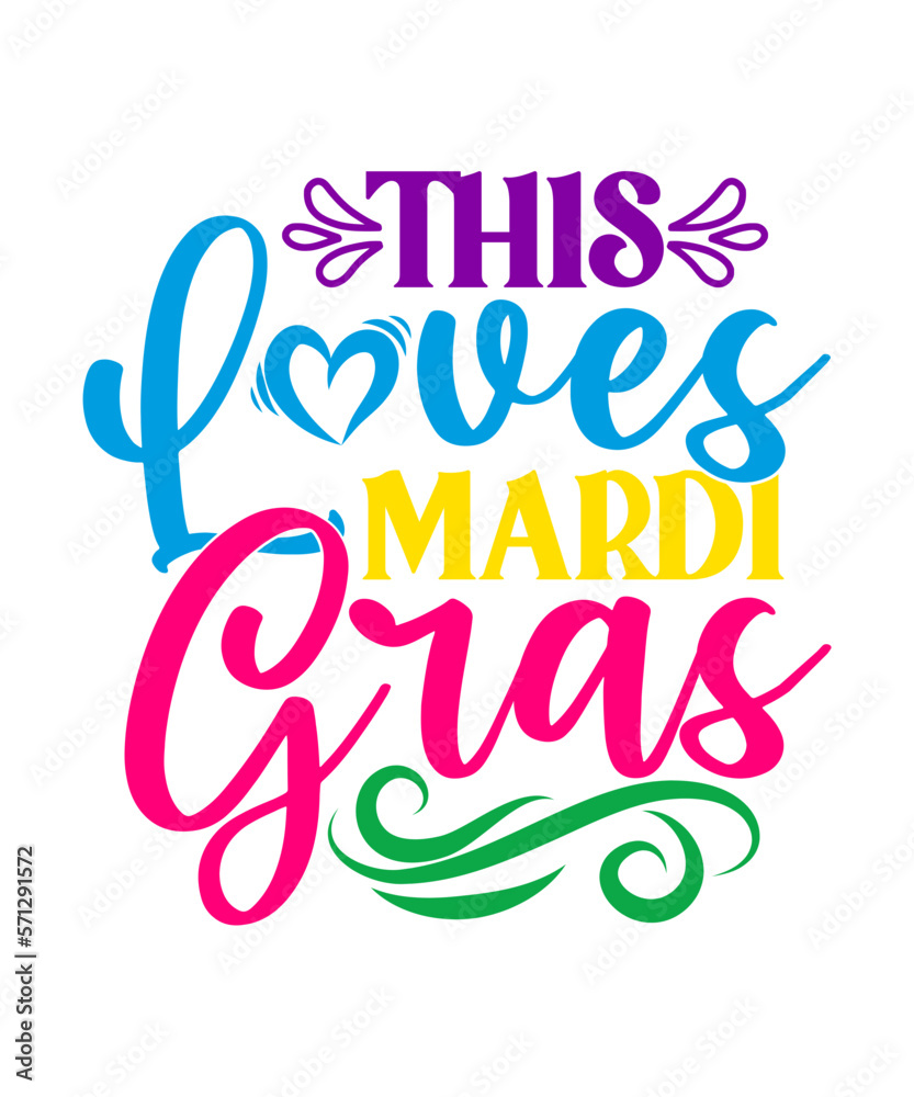 Mardi Gras Squad SVG, Mardi Gras Svg Bundle, Fat Tuesday Carnival Svg ...