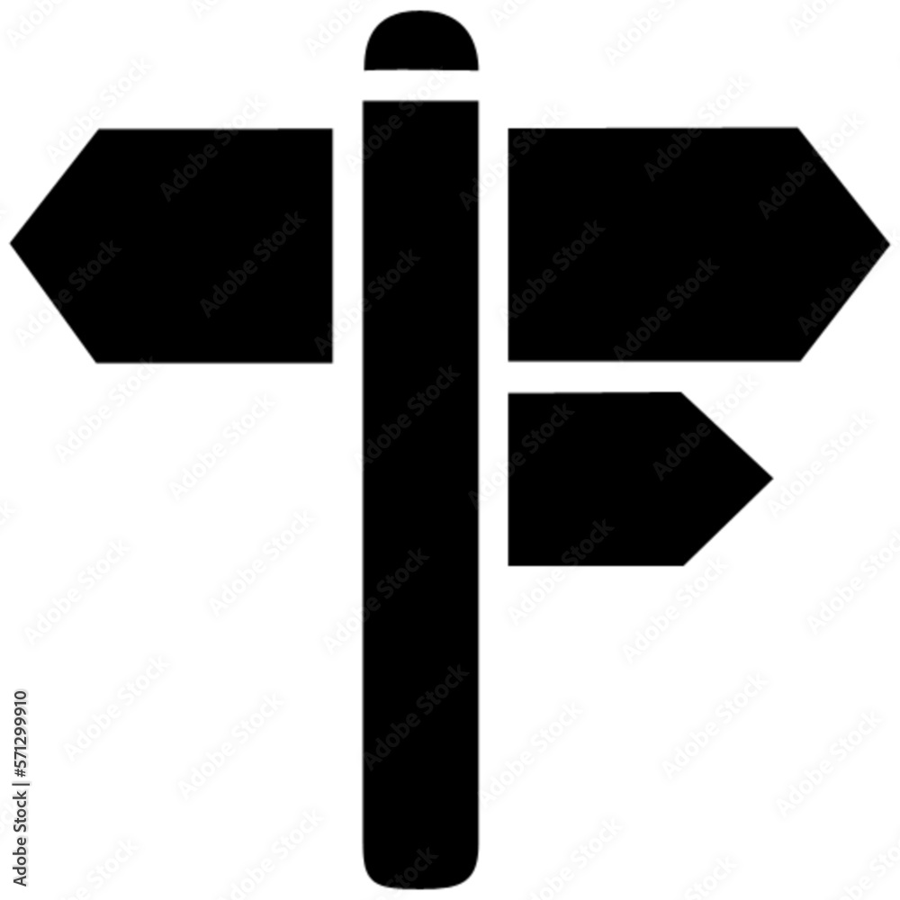 direction board vector, icon, symbol, logo, clipart, isolated. vector ...