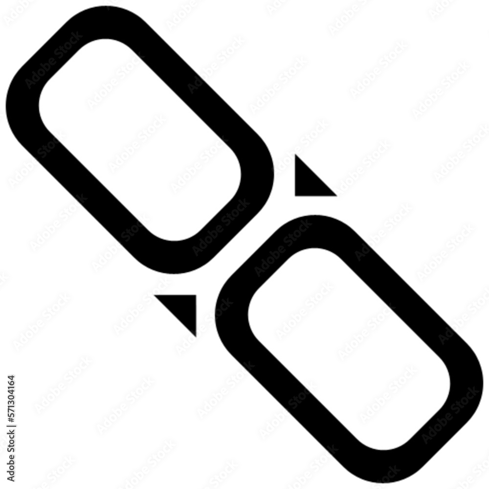 link vector, icon, symbol, logo, clipart, isolated. vector illustration ...