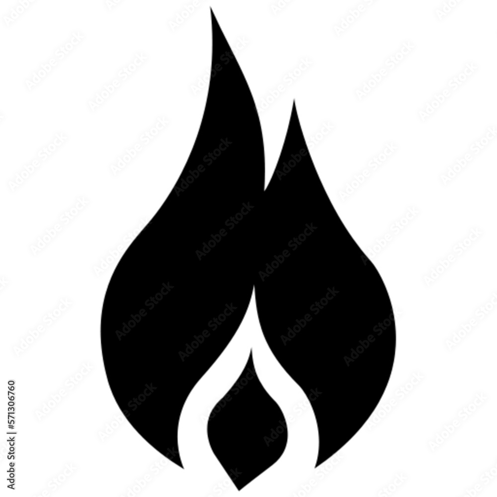 fire vector, icon, symbol, logo, clipart, isolated. vector illustration ...