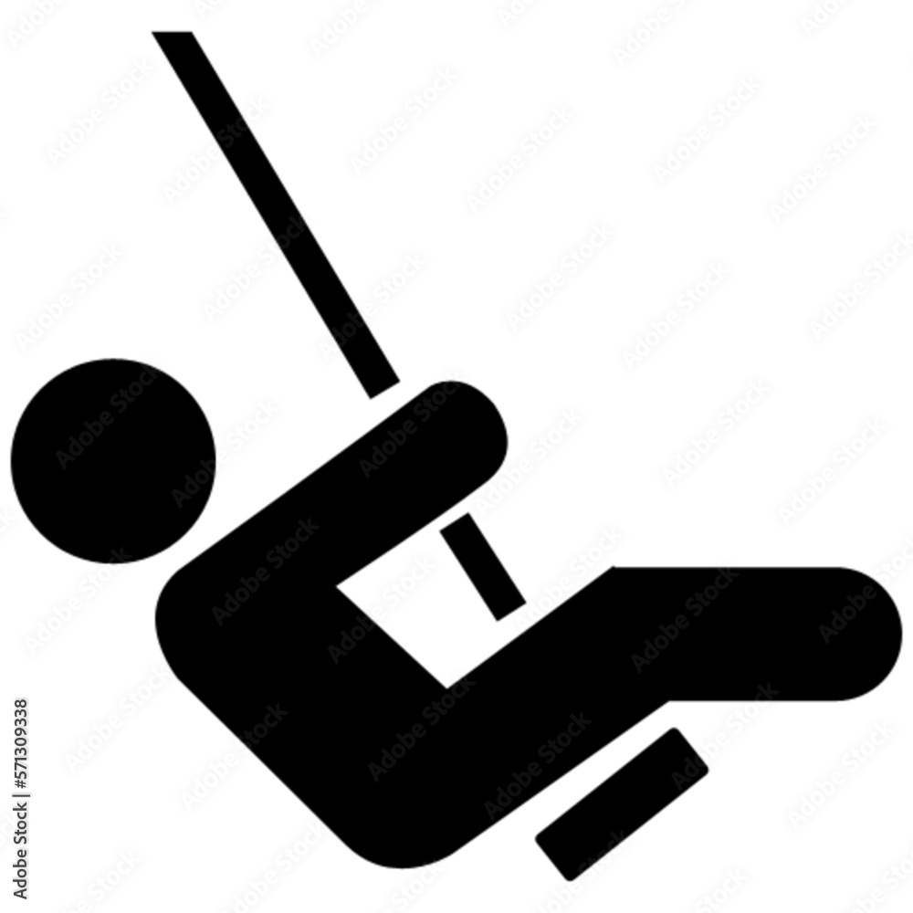 swing vector, icon, symbol, logo, clipart, isolated. vector ...