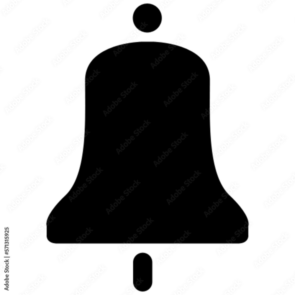 bell vector icon symbol logo clipart isolated. vector illustration ...