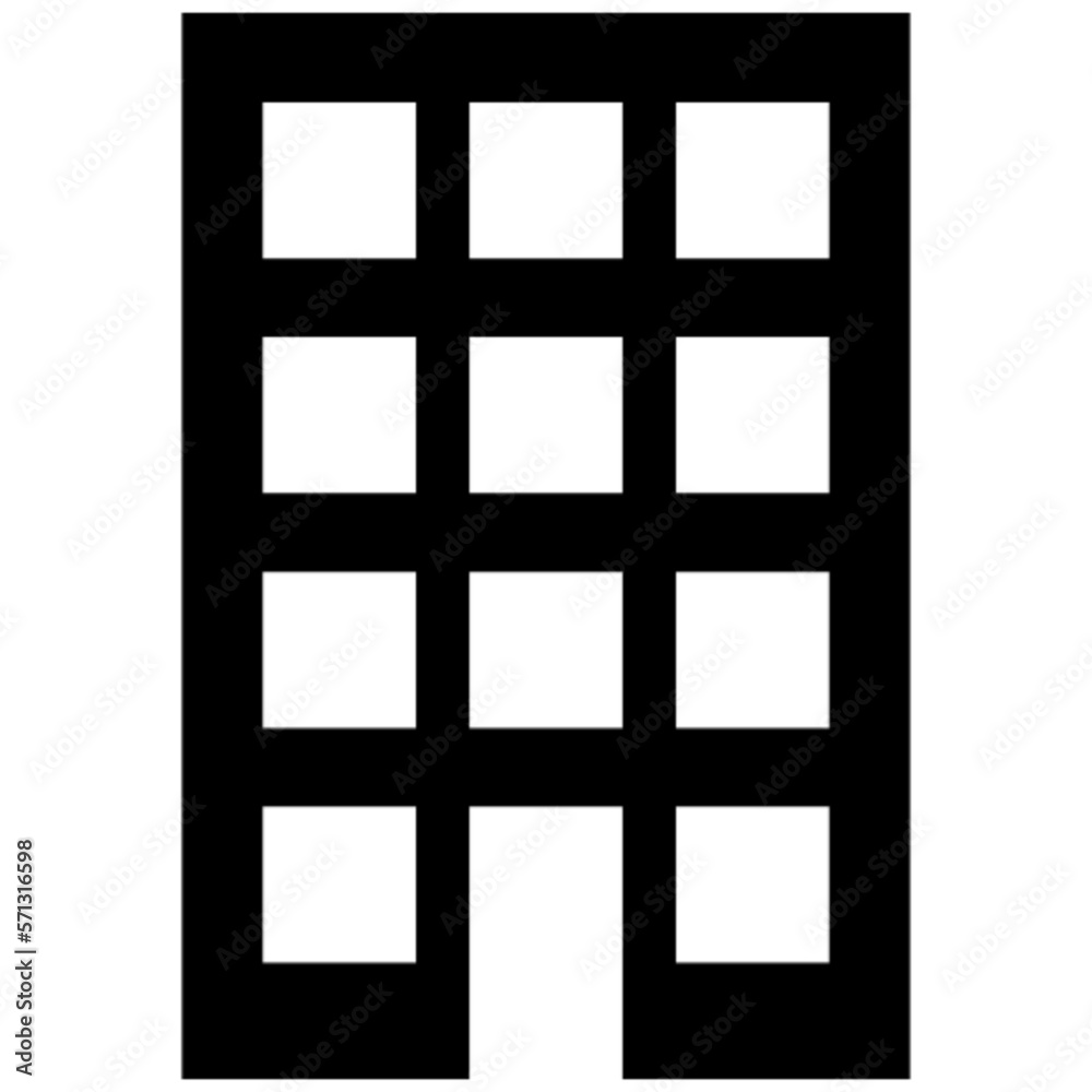 building vector, icon, symbol, logo, clipart, isolated. vector ...