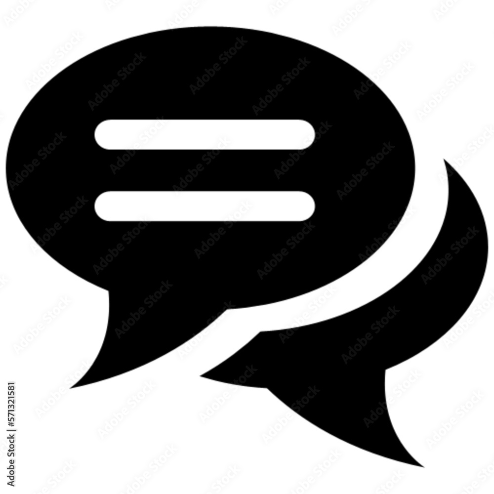 speech bubble vector icon symbol logo clipart isolated. vector ...