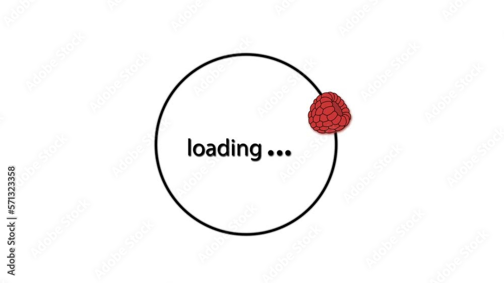 Loading wheel animation - Animated spinning load icon on white ...