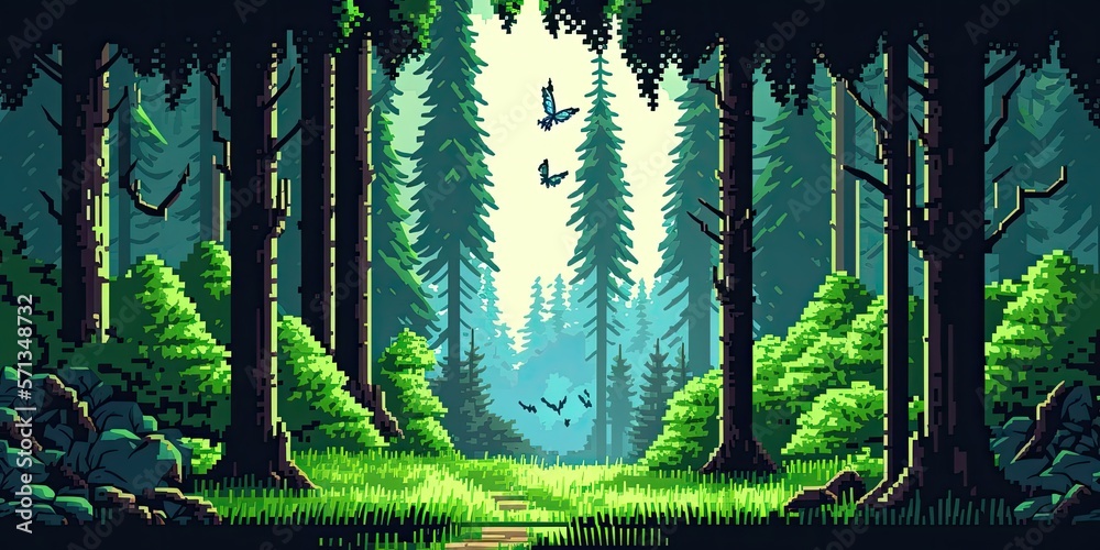 llustration of a game level design background - Created with generative ...