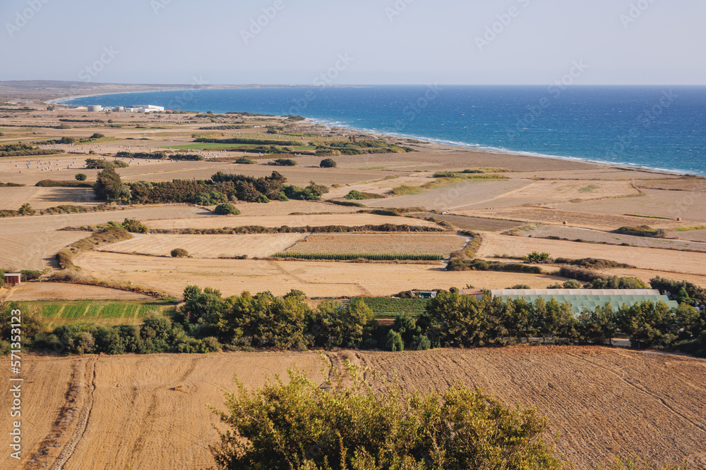 View in Sovereign Base Areas of Akrotiri and Dhekelia, British overseas ...