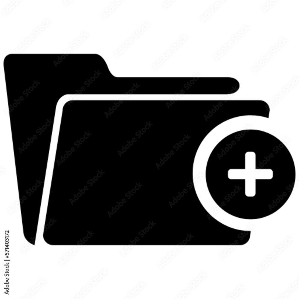 new folder vector icon symbol logo clipart isolated. vector ...