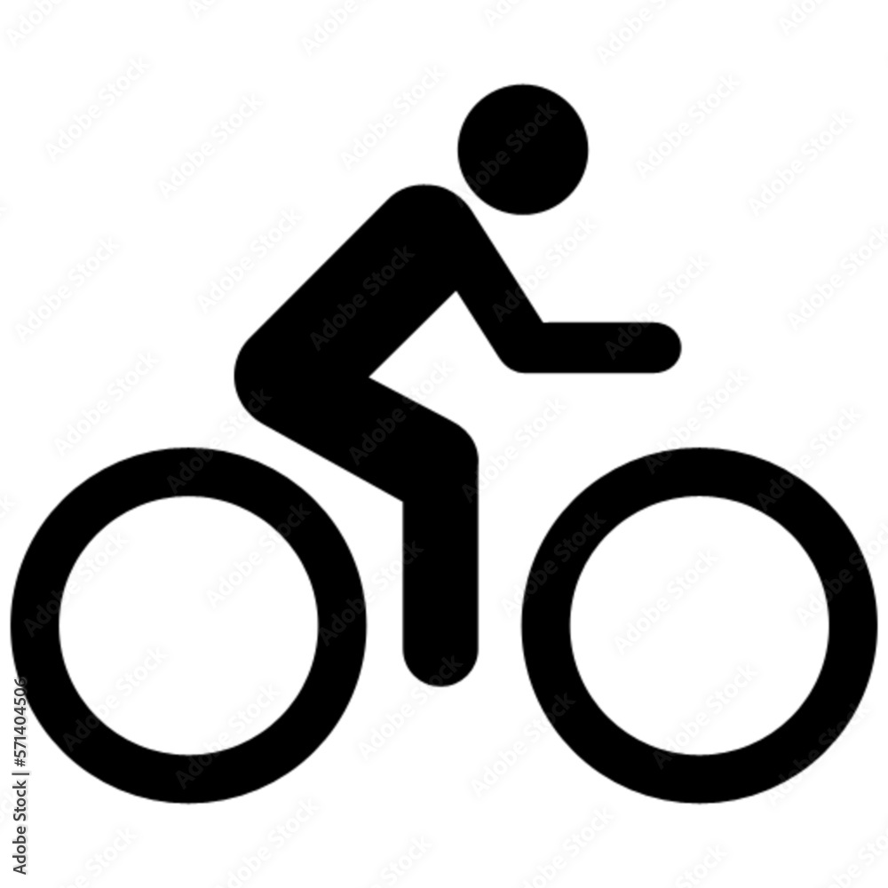 cycling vector, icon, symbol, logo, clipart, isolated. vector ...