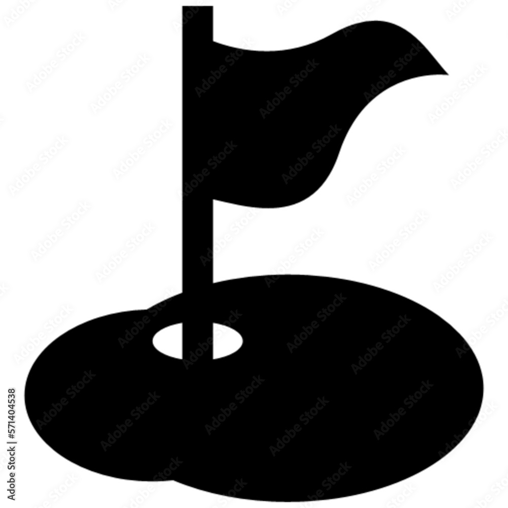 golf vector, icon, symbol, logo, clipart, isolated. vector illustration ...