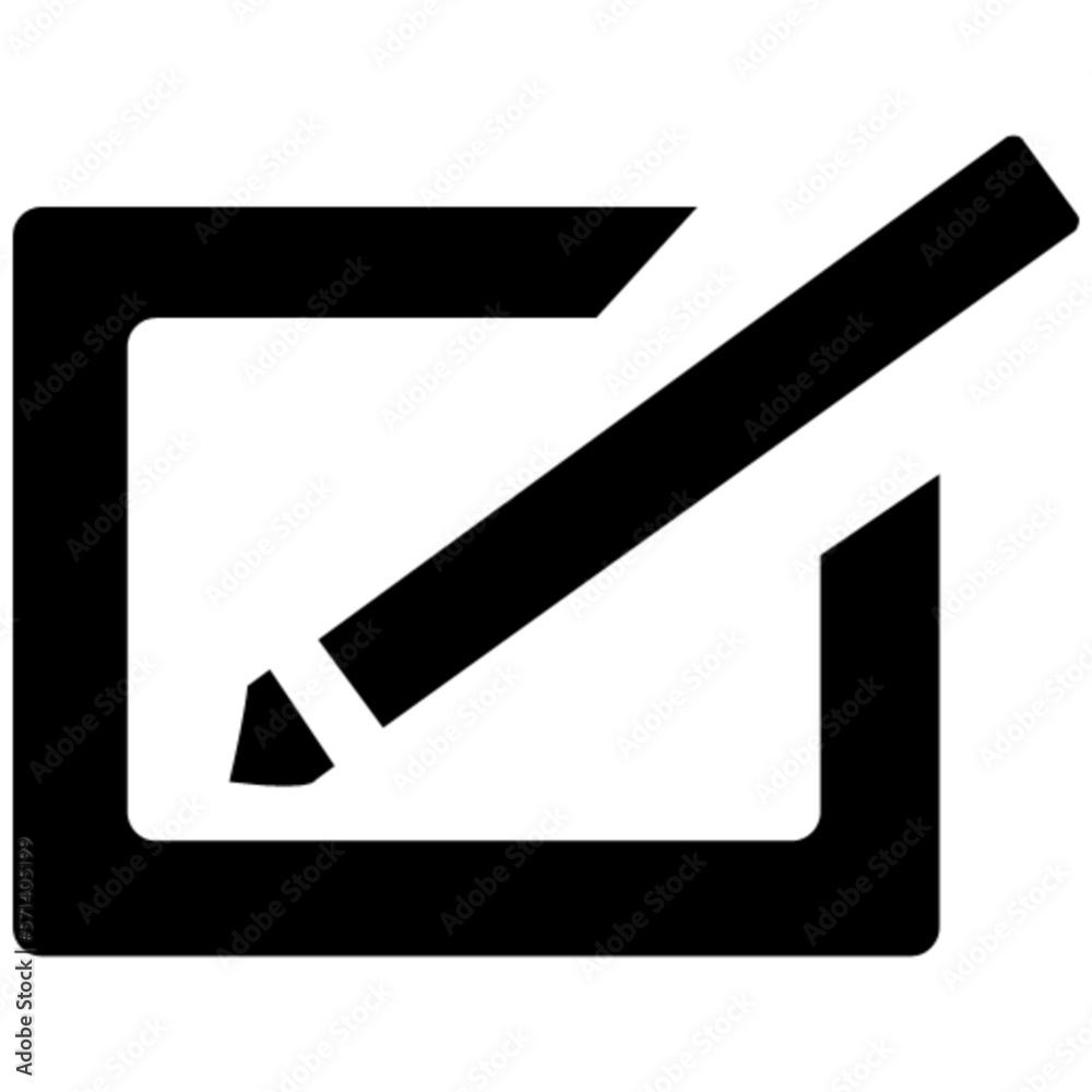 tablet vector, icon, symbol, logo, clipart, isolated. vector ...