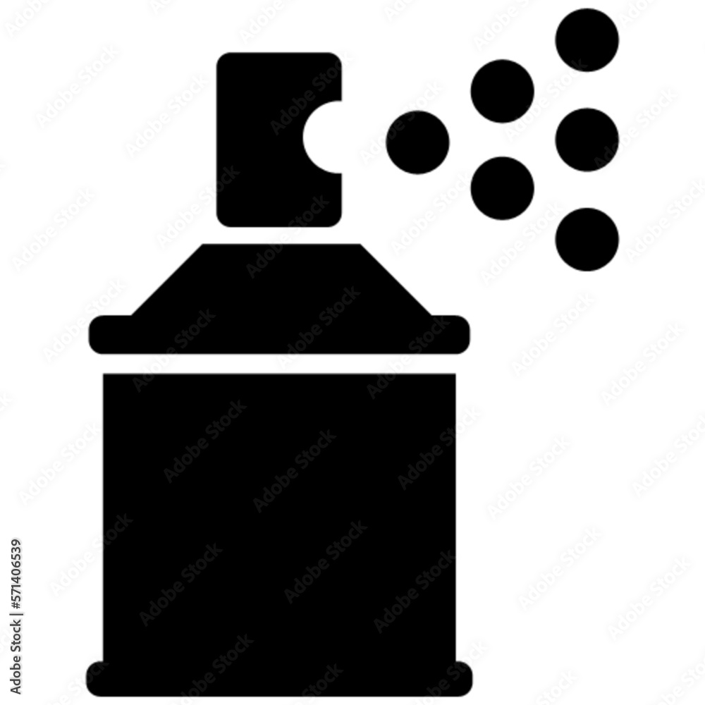 spary vector, icon, symbol, logo, clipart, isolated. vector ...