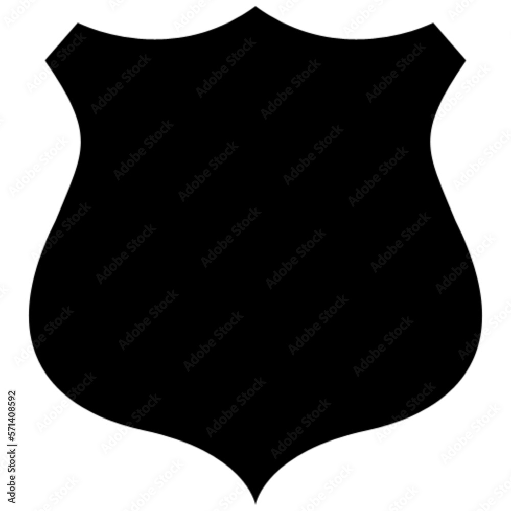 police badge vector, icon, symbol, logo, clipart, isolated. vector ...