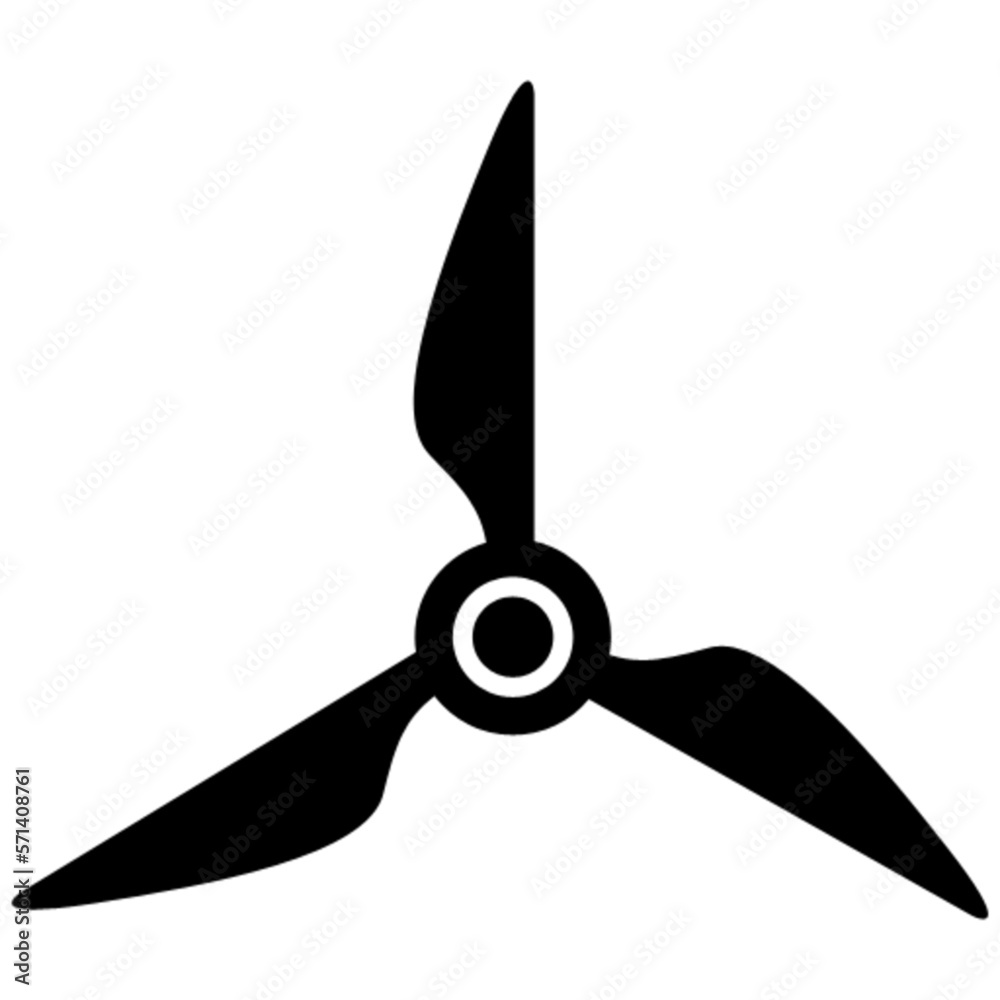 wind turbines vector, icon, symbol, logo, clipart, isolated. vector ...