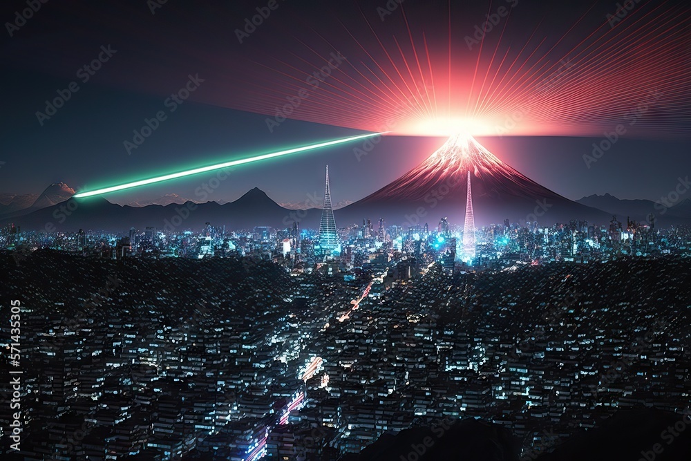 Alien UFO invasion in the main cities, countries, and capitals of the ...