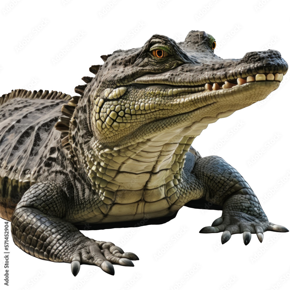 Animal Alligator Design Elements Isolated Transparent Background ...