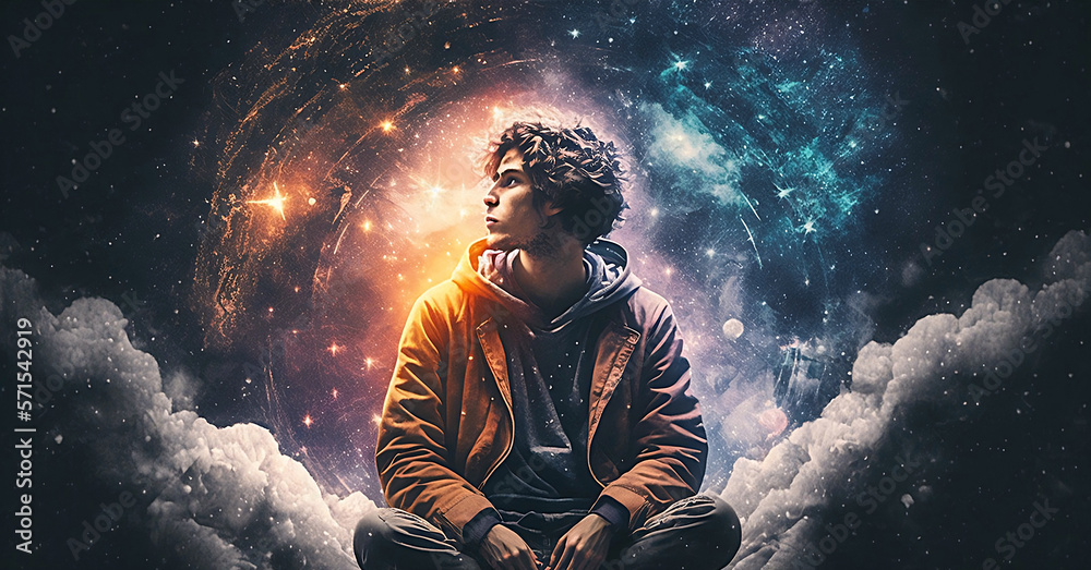 Man In Space Wallpaper