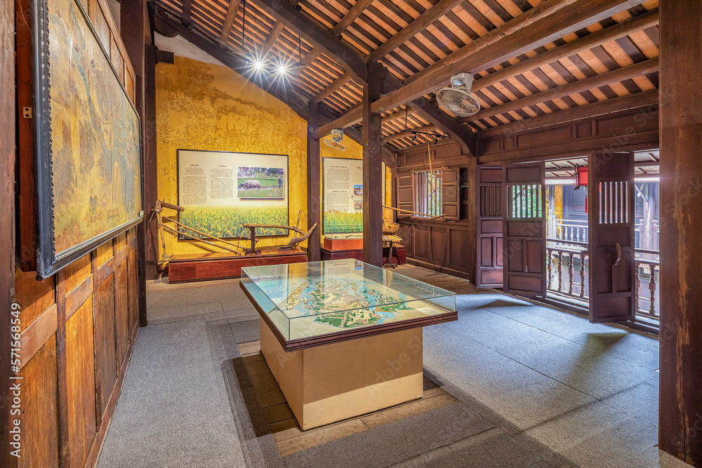HOI AN MUSEUM OF FOLKLORE area in Hoian ancient town, unesco world ...