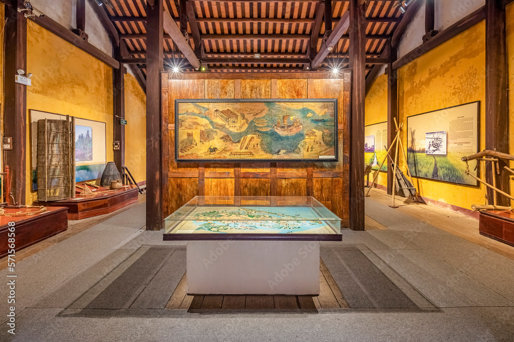 HOI AN MUSEUM OF FOLKLORE area in Hoian ancient town, unesco world ...