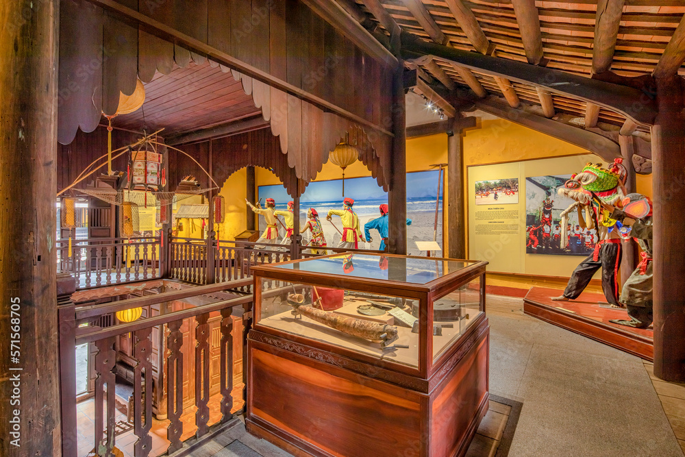 HOI AN MUSEUM OF FOLKLORE area in Hoian ancient town, unesco world ...