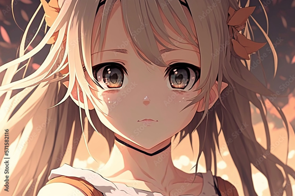 Determined Face Anime