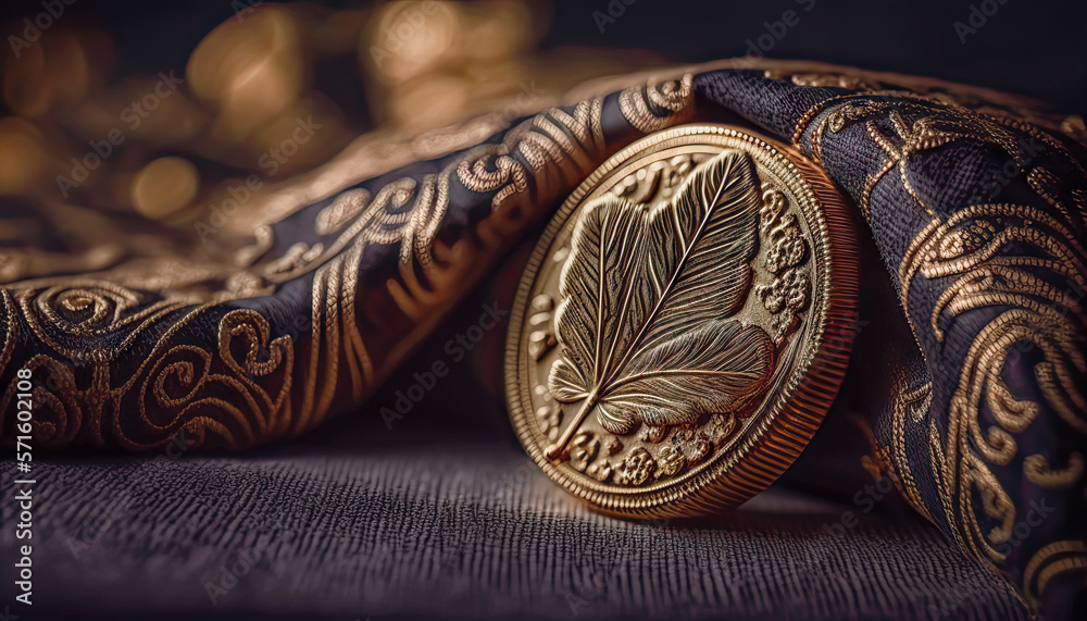 macro photograph showcases every fine detail and texture of a rare and ...