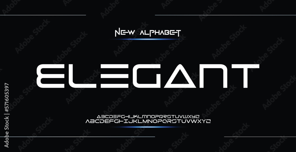 Elegant alphabet letters font and number. Typography Luxury and crypto classic lettering techno ...