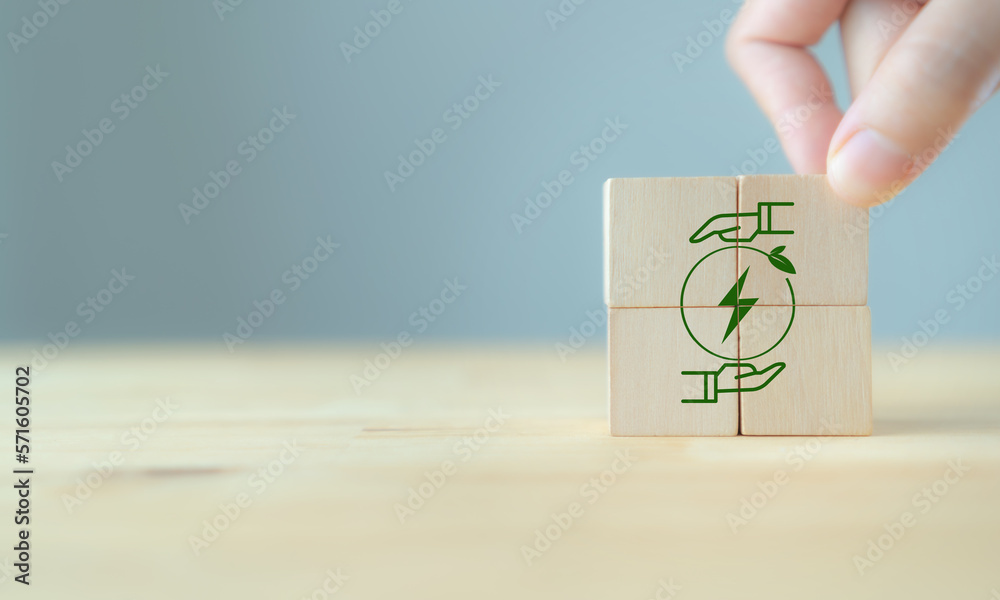 Renewable and sustainable energy sources. Sustainable development goals ...