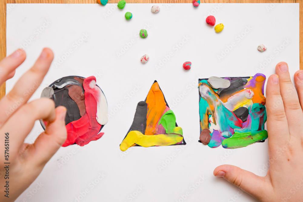 Fine motor training. exercise for the hands. Early education of ...