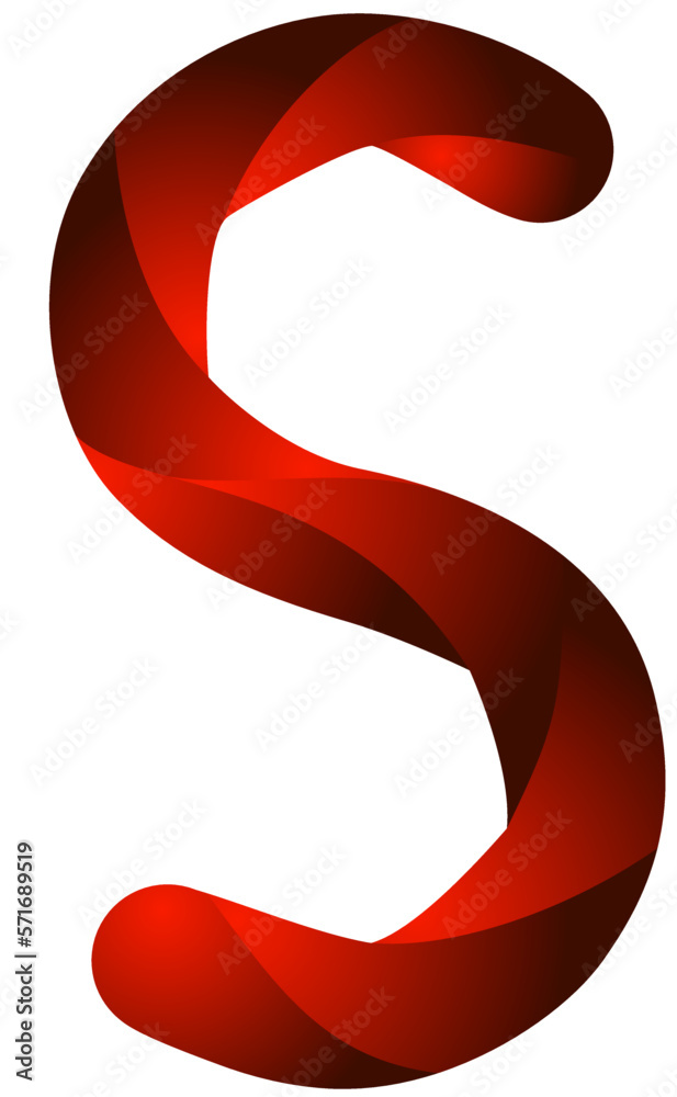Stylish geometric Letter "S" Logo symbol vector clip art Stock Vector ...