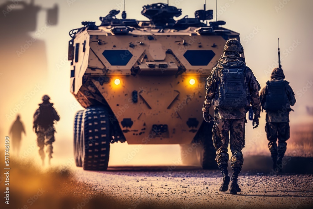 Unleashing the Future: A Super-Resolution Army Convoy with Foot ...