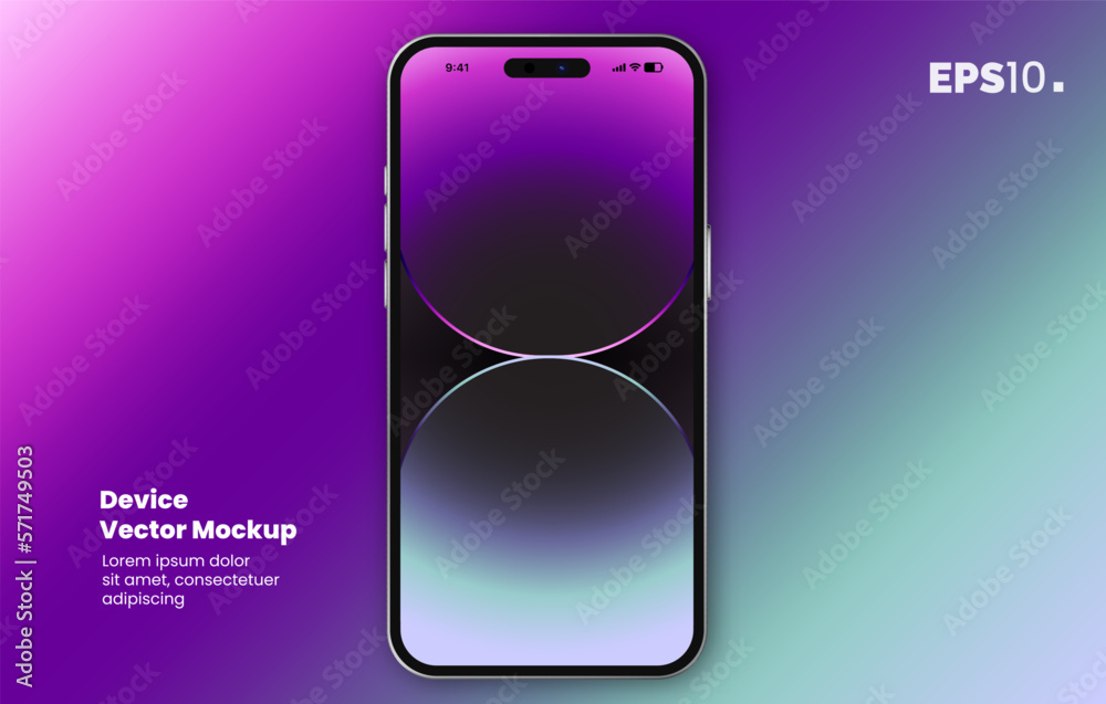 High quality realistic 3d vector mockup with isolated background ...