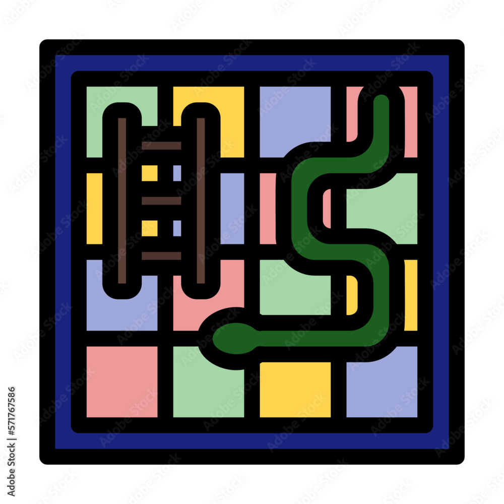 Snakes Icon Stock Vector | Adobe Stock