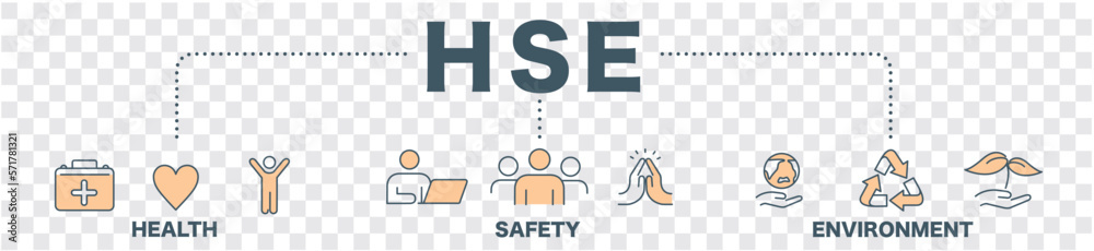 HSE hse, health, safety, environment, icon vector illustration . Stock ...