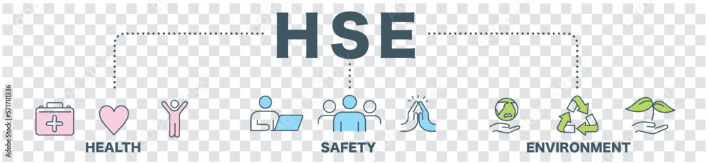 HSE hse, health, safety, environment, icon vector illustration . Stock ...