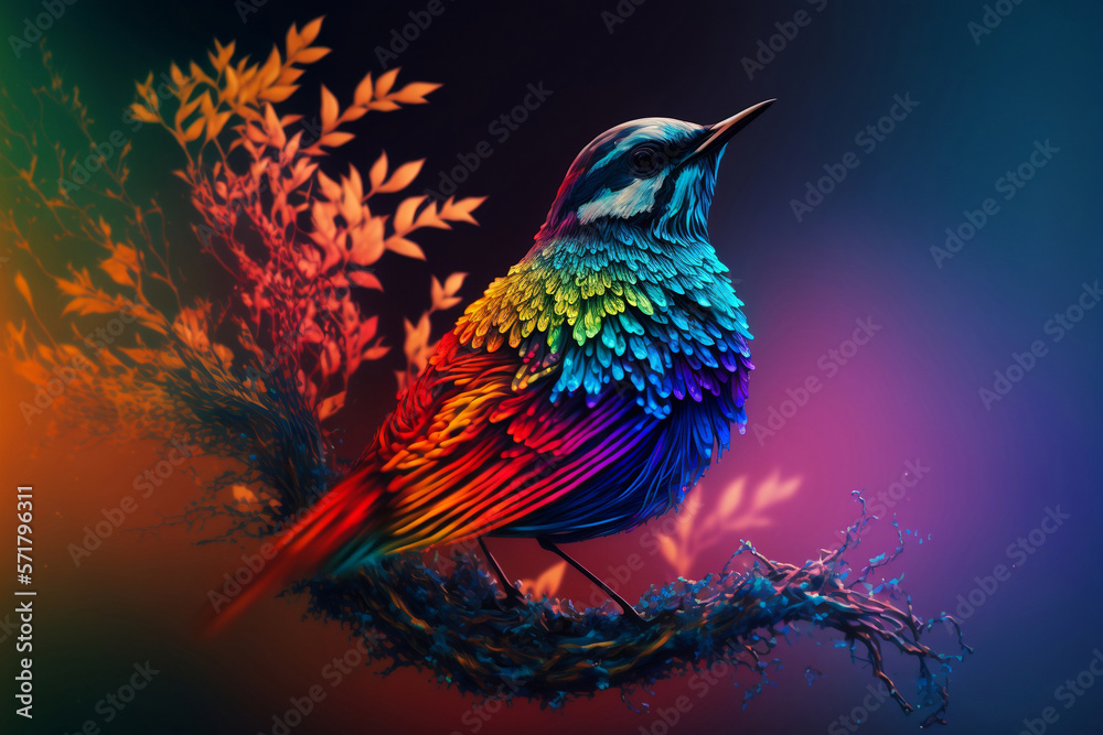 Abstract Bird Wallpapers