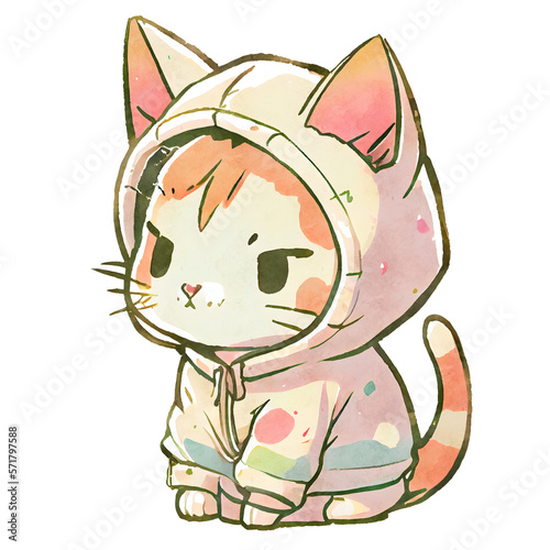 Chibi With Hoodie Template