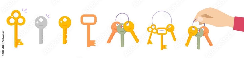 Bunch Of Keys Clipart