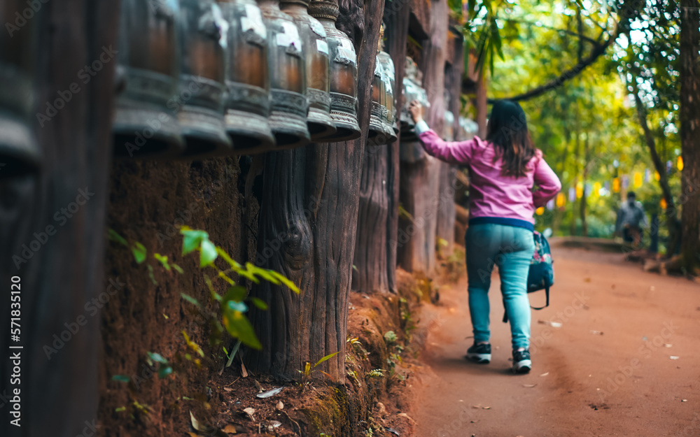 adventure, back view, backpack, backpacker, climber, concept ...