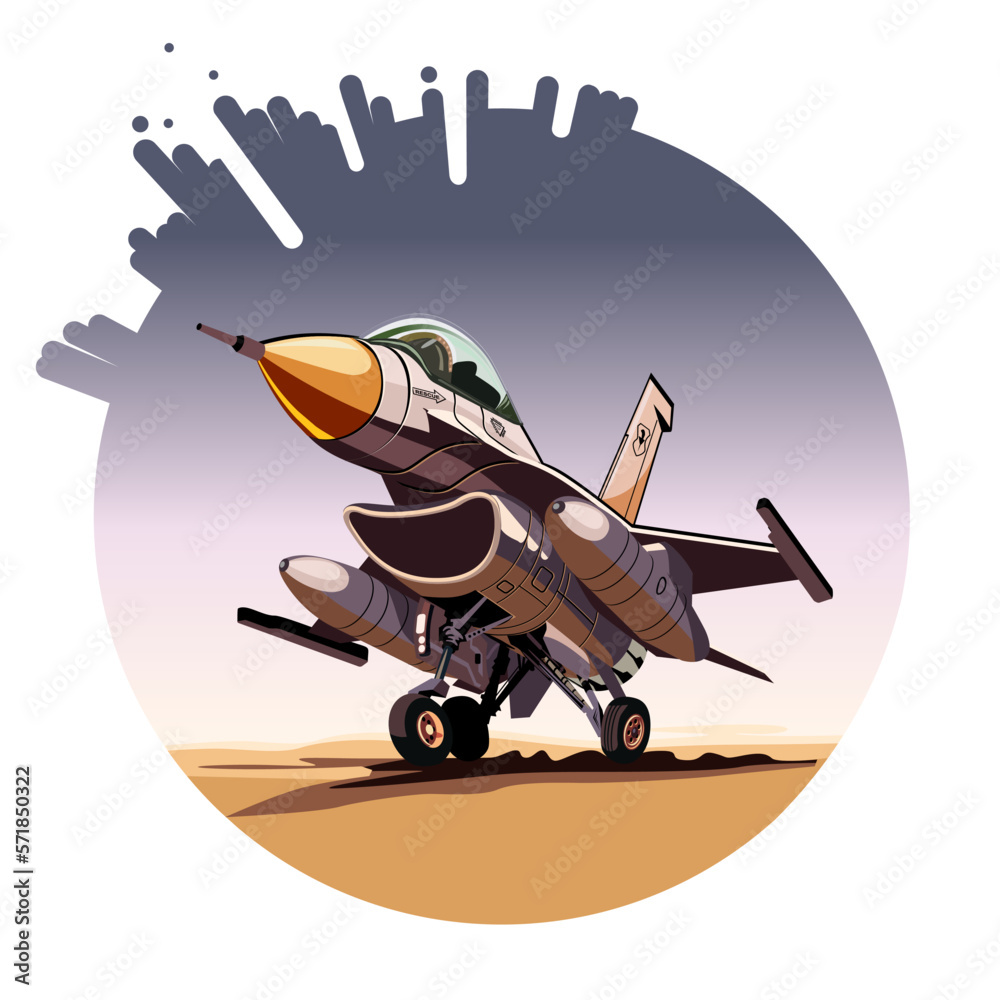 Fighter Jet Cartoon
