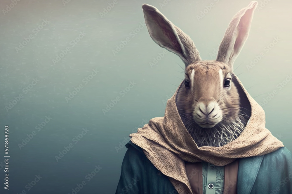 Half Human Half Rabbit