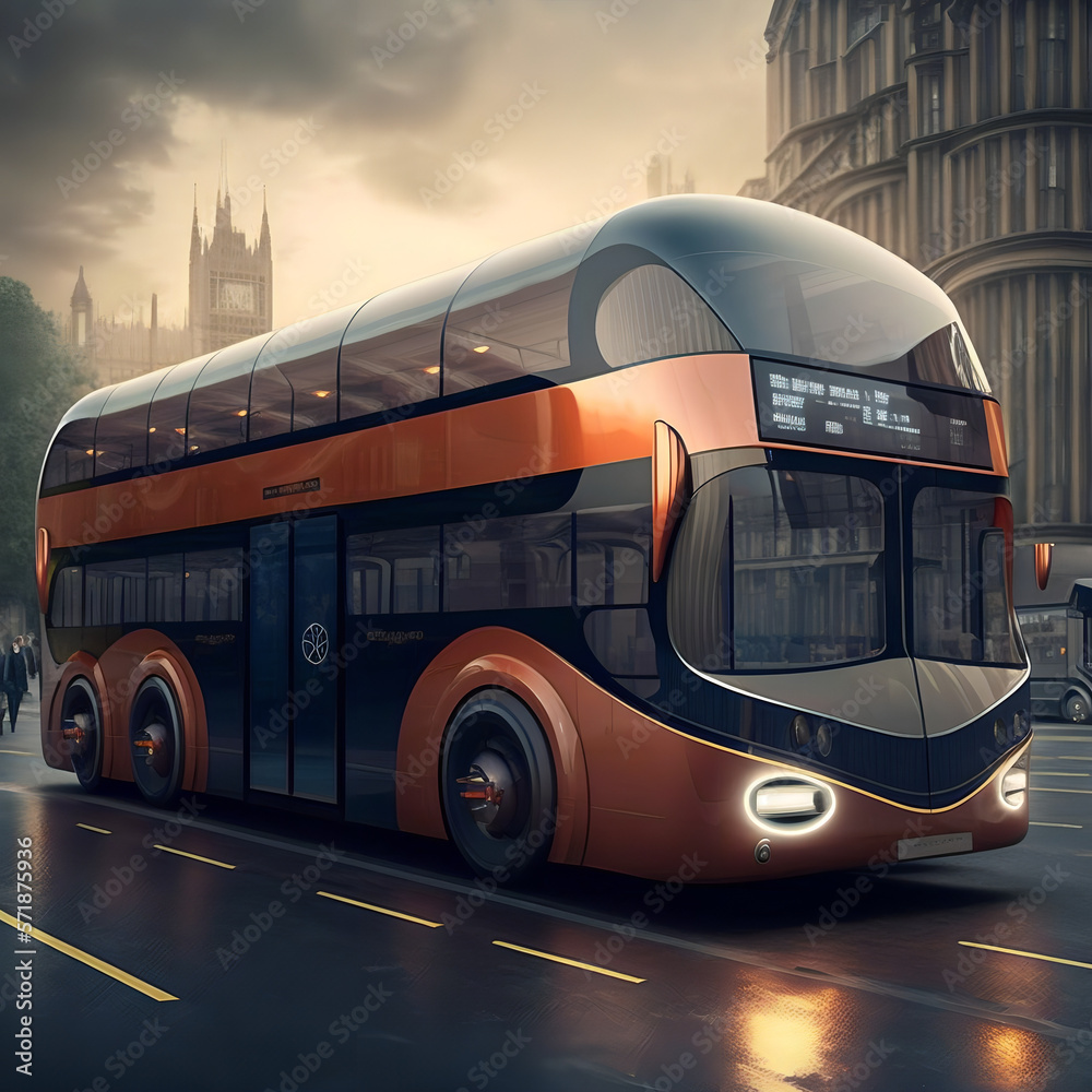 his futuristic city bus concept combines the classic charm of London ...