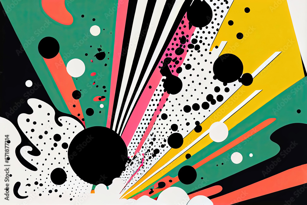Minimalist abstract background wallpaper design (Generative AI) Stock ...