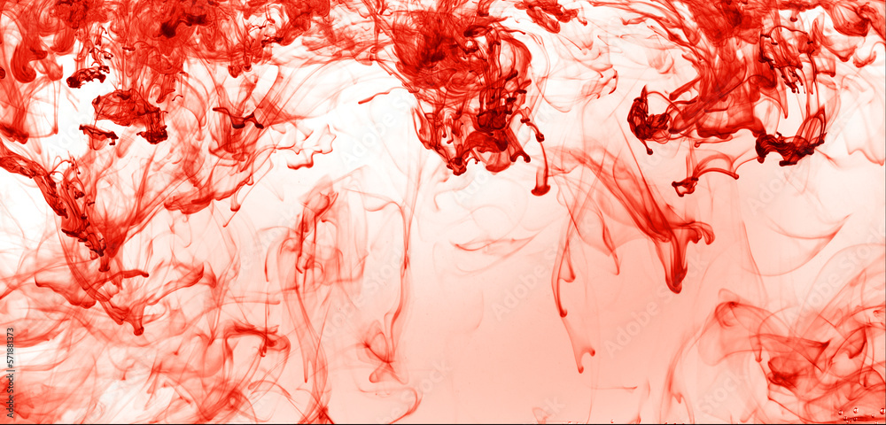 abstract red fluid background Stock Photo | Adobe Stock