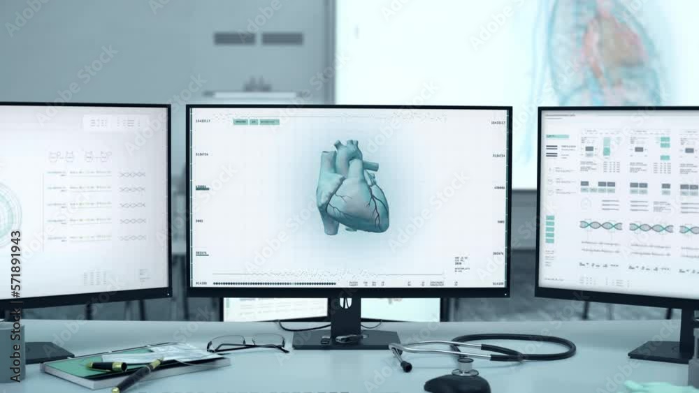 Medical program interface deals with microbiology analysis of a heart ...